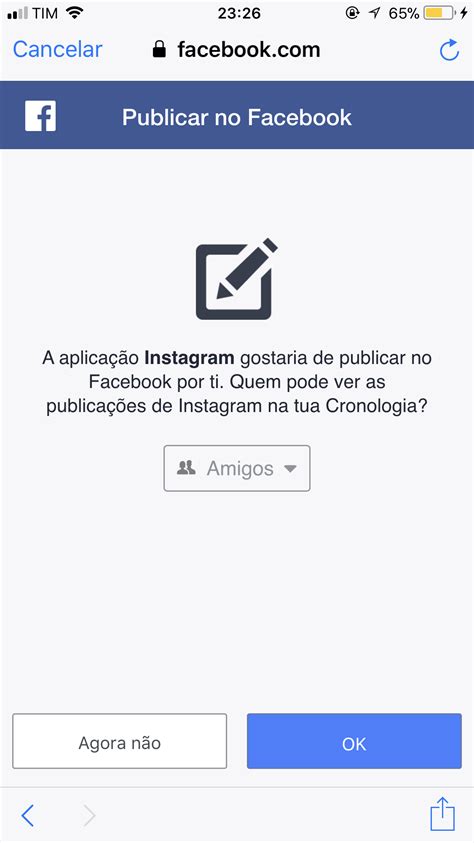 Nao Consigo Entrar No Instagram Pelo Facebook