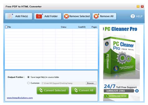 how to convert pdfs to html files