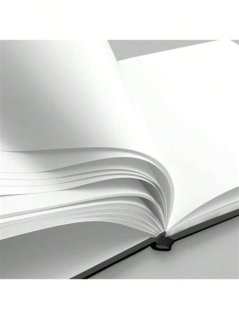 Libro de dibujo con un marcador libro de bocetos con páginas en blanco