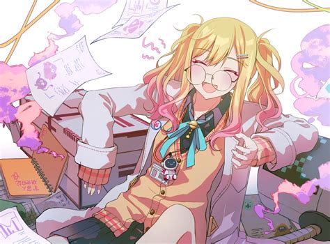 f j uzi 1 n fan on Twitter RT pyaaaa717 メガネ咲希ちゃんメチャ好き prsk FA