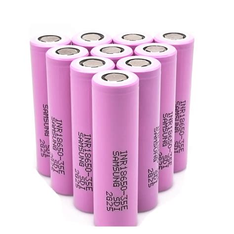 2 20 PCS 100 Origin18650 35e For Samsung 18650 3500mAh 13A Discharge