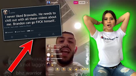 Jackie Figueroa Gets HACKED Brawadis INSTAGRAM LIVE YouTube