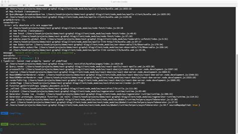 TypeError Cannot Read Property Posts Of Undefined Issue 7