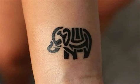 Tatuajes De Elefantes Y Su Significado Divinidad Y Benevolencia