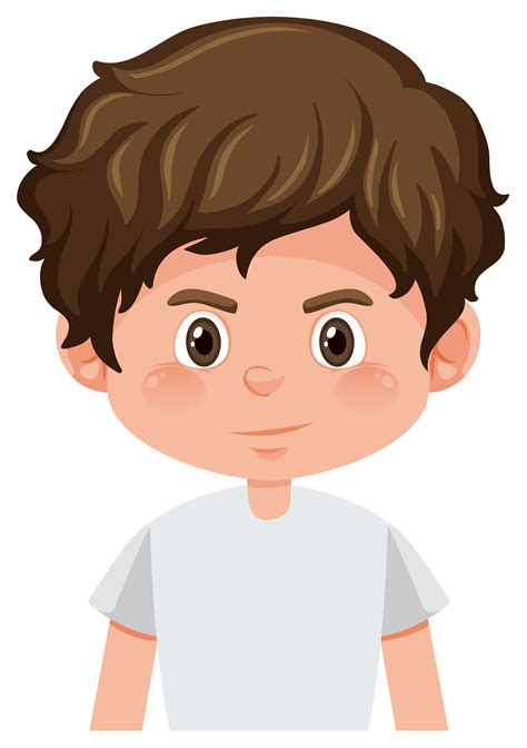 Personagem De Desenho Animado De Menino Bonito Em Clipart De Jaqueta