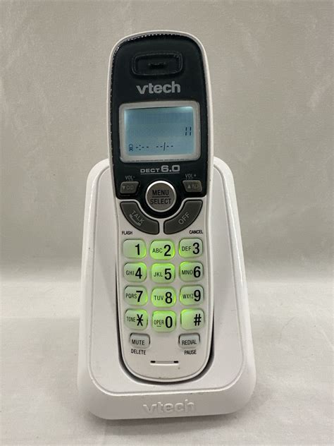 Vtech CS6114 DECT 6 0 1 Handset Cordless Telephone Vintage 735078018625