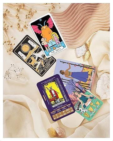 Amazon Wyspell Classic Tarot Cards With Guide Book Gold Tarot