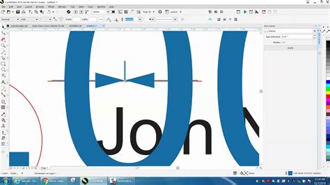 Corel Draw Tips Tricks Join Nodes On One Or Two Objects YouTube