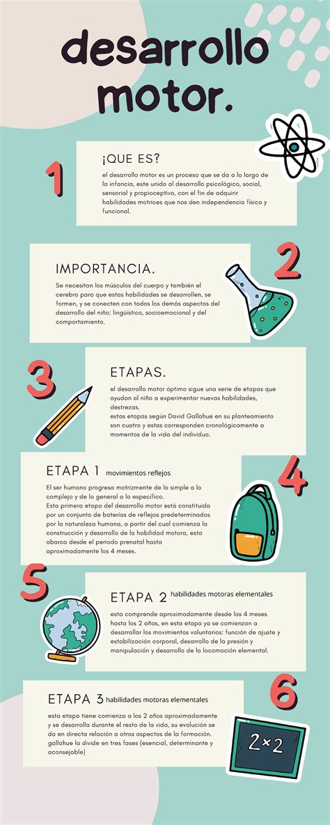 Desarrollo motor ETAPAS el desarrollo motor óptimo sigue una serie