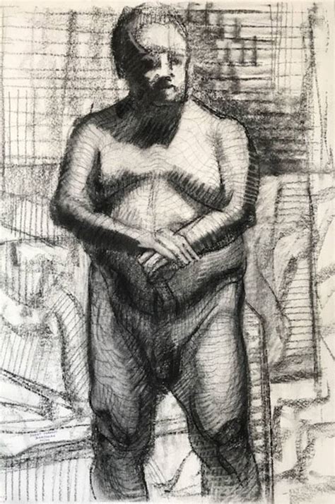 Male Standing Pose Drawing