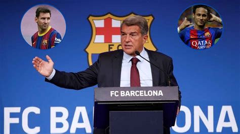 Regresa Messi Joan Laporta habló sin tapujos de la situación del