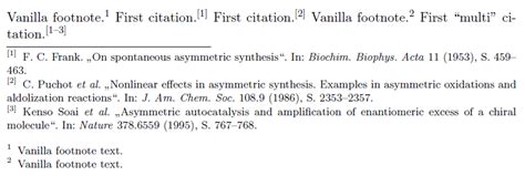 Bibliographies Biblatex Footcite Customizing Biblatex And