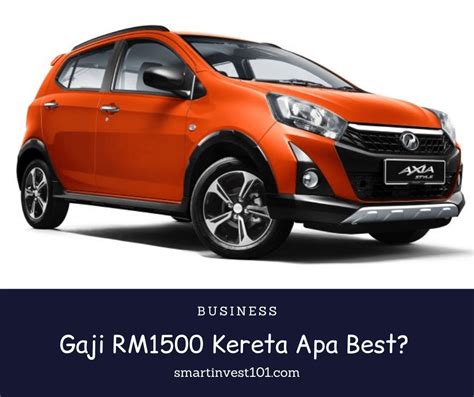 Gaji Rm Beli Kereta Apa Smartinvest
