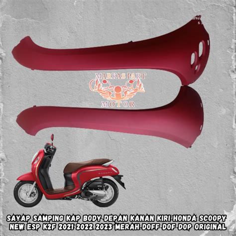 Sayap Samping Kap Body Depan Kanan Kiri Honda Scoopy New Esp K2F 2021
