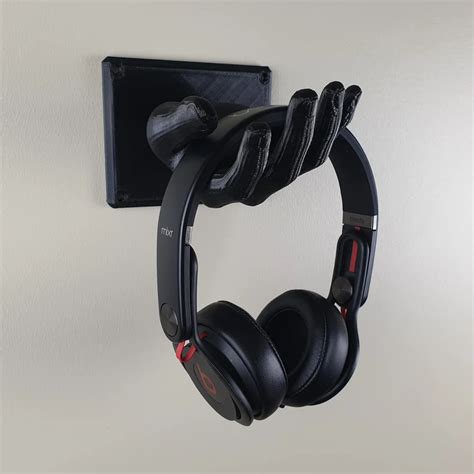 Headphone Stand Wall Mount Hand Headset Holder Sculpture Display