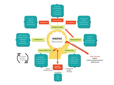Qué son los mapas mentales 20 ejemplos y cómo hacerlos