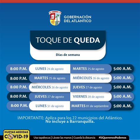 Gobernación Atlántico on Twitter ATENCIÓN Hasta el 1 de