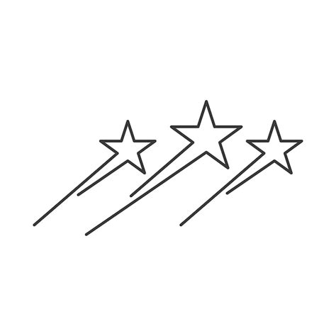 Ilustração do logotipo da estrela Vetor Premium