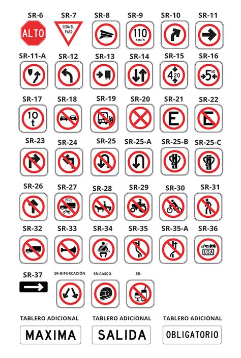 Señales Restrictivas ManufacturasCarmen