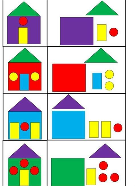 Rompecabezas De Figuras Geometricas