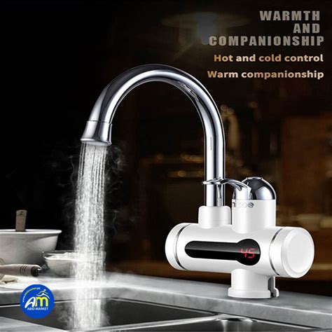 Electric Kitchen Water Heater Tap Instant Hot Water Faucet Heater Cold