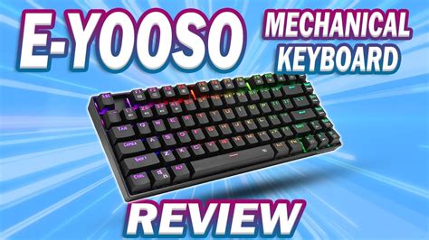 E Yooso Z 88 Wirless Bluetooth Wired Mechanical Gaming Keyboard