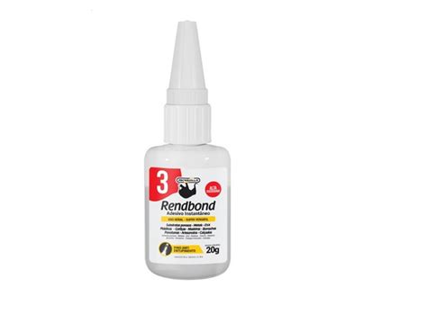 Cola Instantânea 20g Rendbond Rendicolla Alta Vicosidade 20g C 10