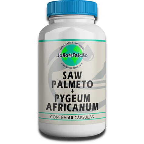 Saw Palmetto 160Mg Pygeum Africanum 50Mg 60 Cápsulas