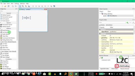 opencv python gui development tutorial 3 create your first python gui application using pyqt5