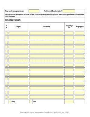 Ausfüllbar Online ib sachsen anhalt Einzel bersicht Einnahmen