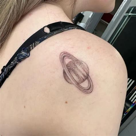 48 Spectacular Saturn Tattoo Ideas To Feel Glorious