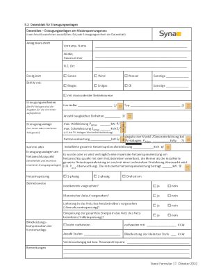 Ausf Llbar Online E Datenblatt Fr Erzeugungsanlagen Fax Email Drucken