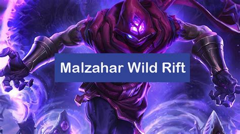 Malzahar Wild Rift Build 2024 Items Runes Combo Pro Zathong