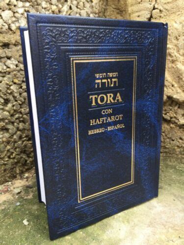 Torah con Haftarot Cinco Libros de Moisés Pentateuco Hebreo Español