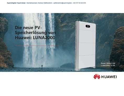 Pv Anlage Solaranlage Mit Speicher Huawei Luna Stromspeicher