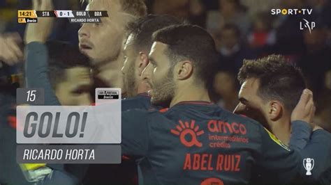 Goal Golo Ricardo Horta Santa Clara 0 1 SC Braga Liga 22 23 15