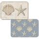 Reversible Wipe Clean Plastic Placemats Set Of 4 Coastal Beauty Bed