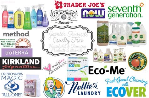 My Favorite Cruelty Free Natural Household Cleaning Products Brands