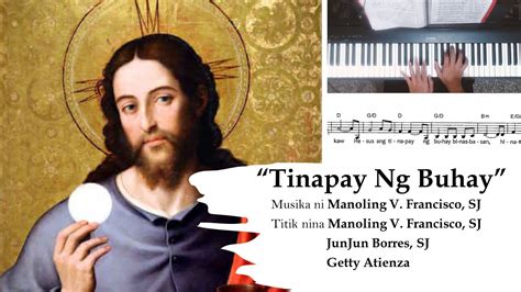 Tinapay Ng Buhay Manoling V Francisco Sj Piano Solo Youtube