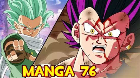 REACCION DRAGON BALL SUPER MANGA 76 EL DESTINO DE LOS SAIYANS VEGETA VS