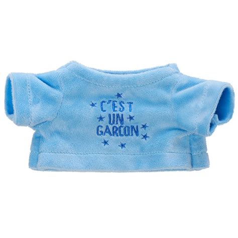 PREMAMAN Habillage pour peluche annonce de naissance c est un garçon