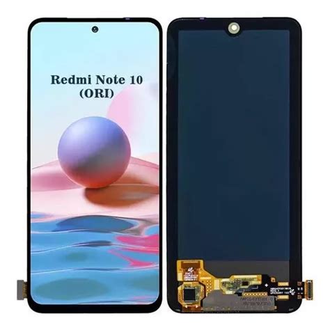 Tela Touch Display Frontal Xiaomi Redmi Note 10 4g Original