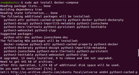 ubuntu20 04 安装docker dockers compose vulhub 详细过程 trust zoe 博客园