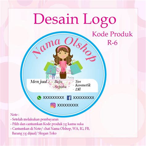 Detail Contoh Desain Logo Olshop Kosong Koleksi Nomer 30