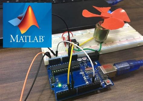 DC Motor Control Using MATLAB And Arduino Duino