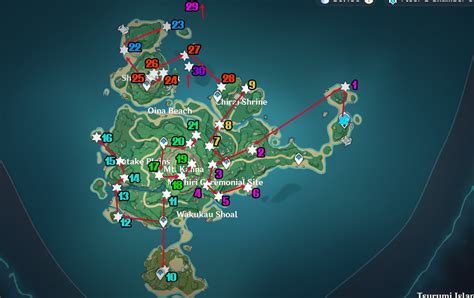 All Electroculus Locations In Tsurumi Island R Genshin Impact