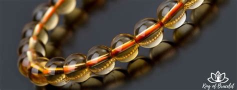 Bracelet Citrine Signification Propriétés Bienfaits et Vertus