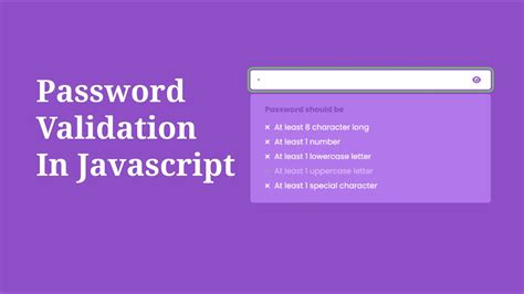 🔴 password strength check validation in html css and javascript youtube