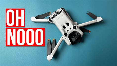 DJI Mini 3 Pro komplett zerstört bei Crash Spurlos verschwunden
