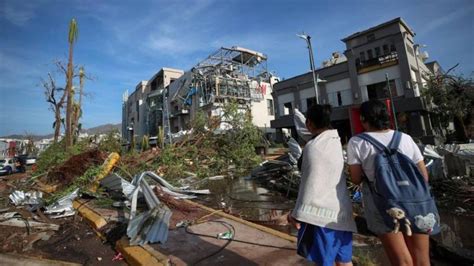 Otis rompe el récord de intensificación para un ciclón en México